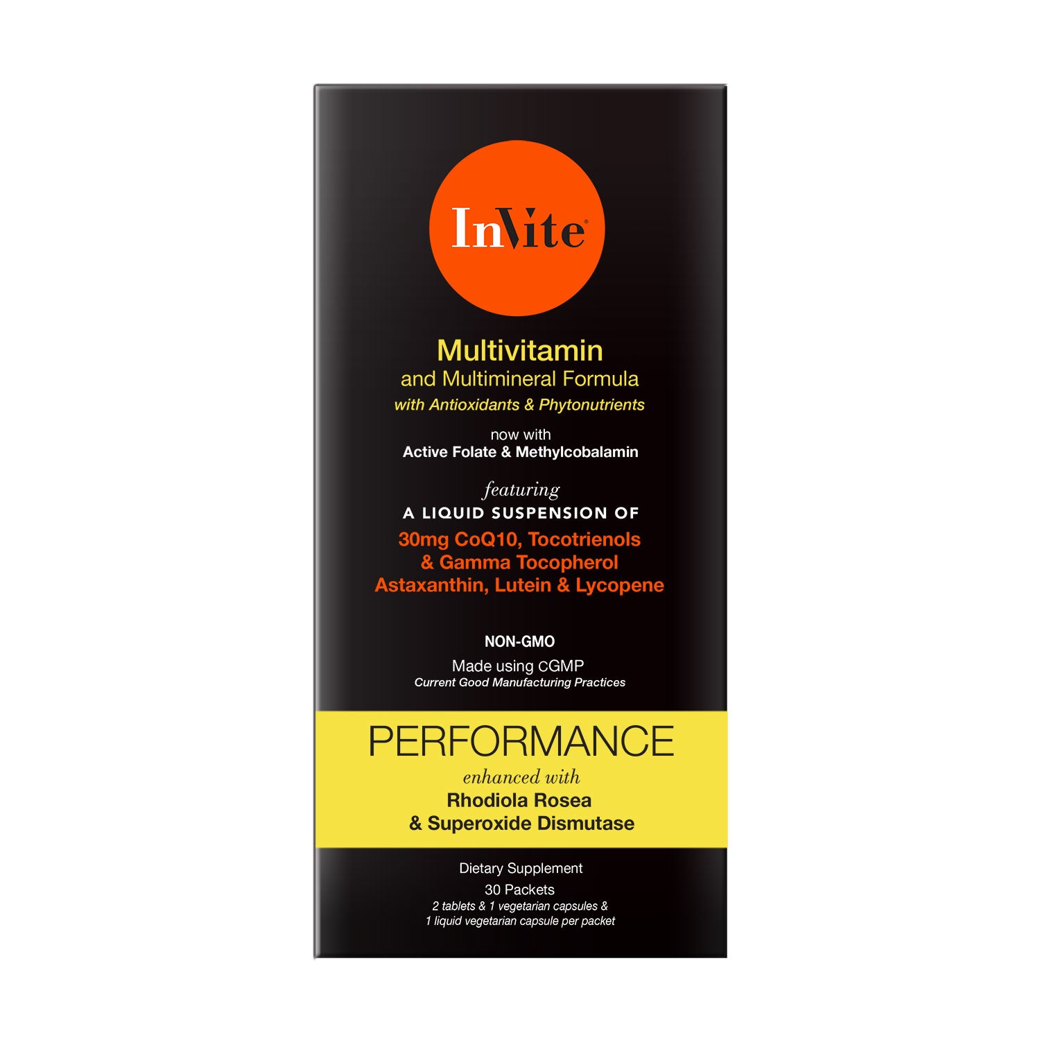 InVite Performance Multivitamin | Health Supplement – InVite Health